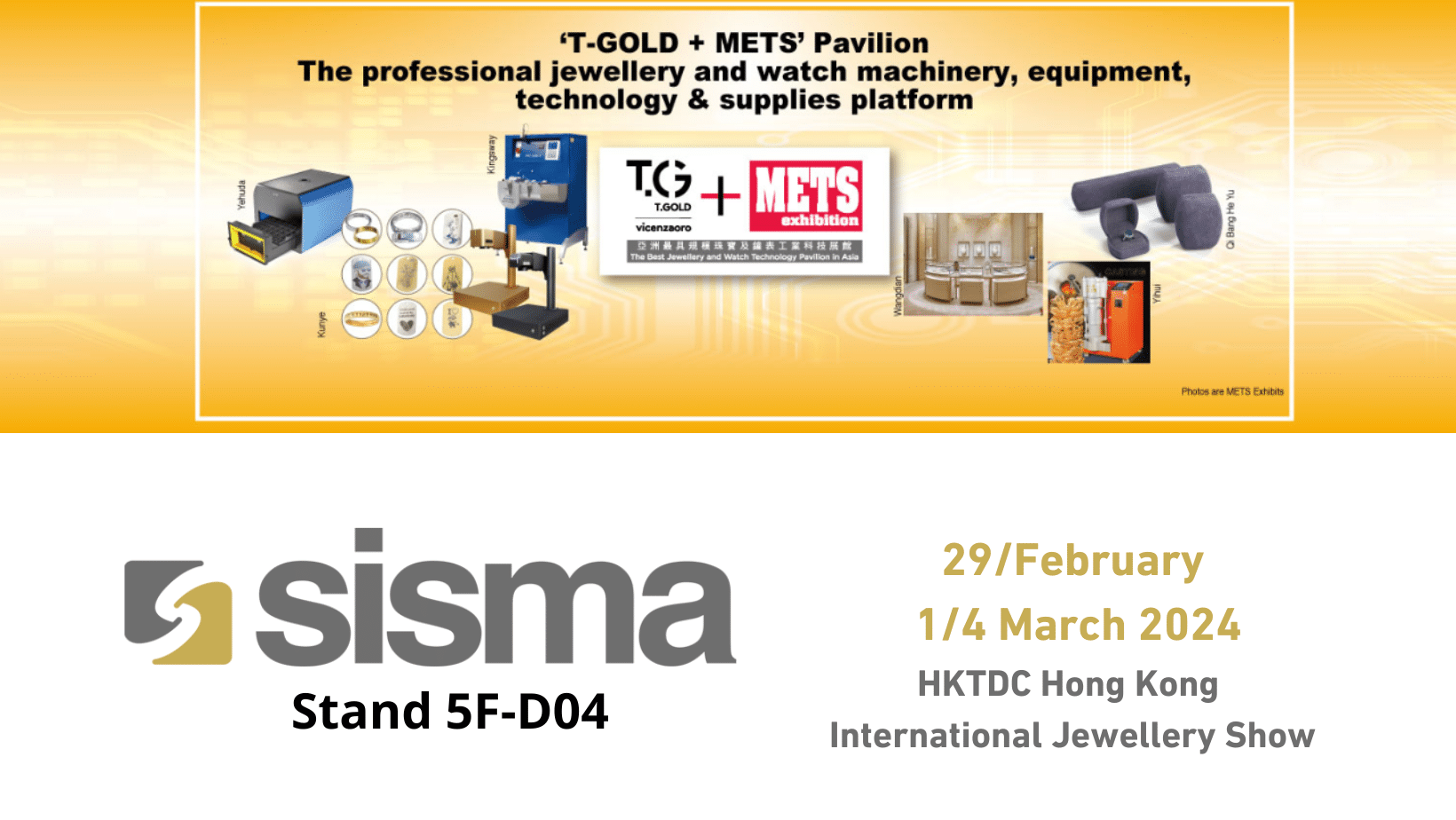 Sisma a TGOLD + METS PAVILLION - SISMA